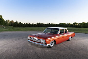 1962 Chevrolet Bel Air - American Racing TORQ THRUST II CUSTOM - Polished | Wheel Pros